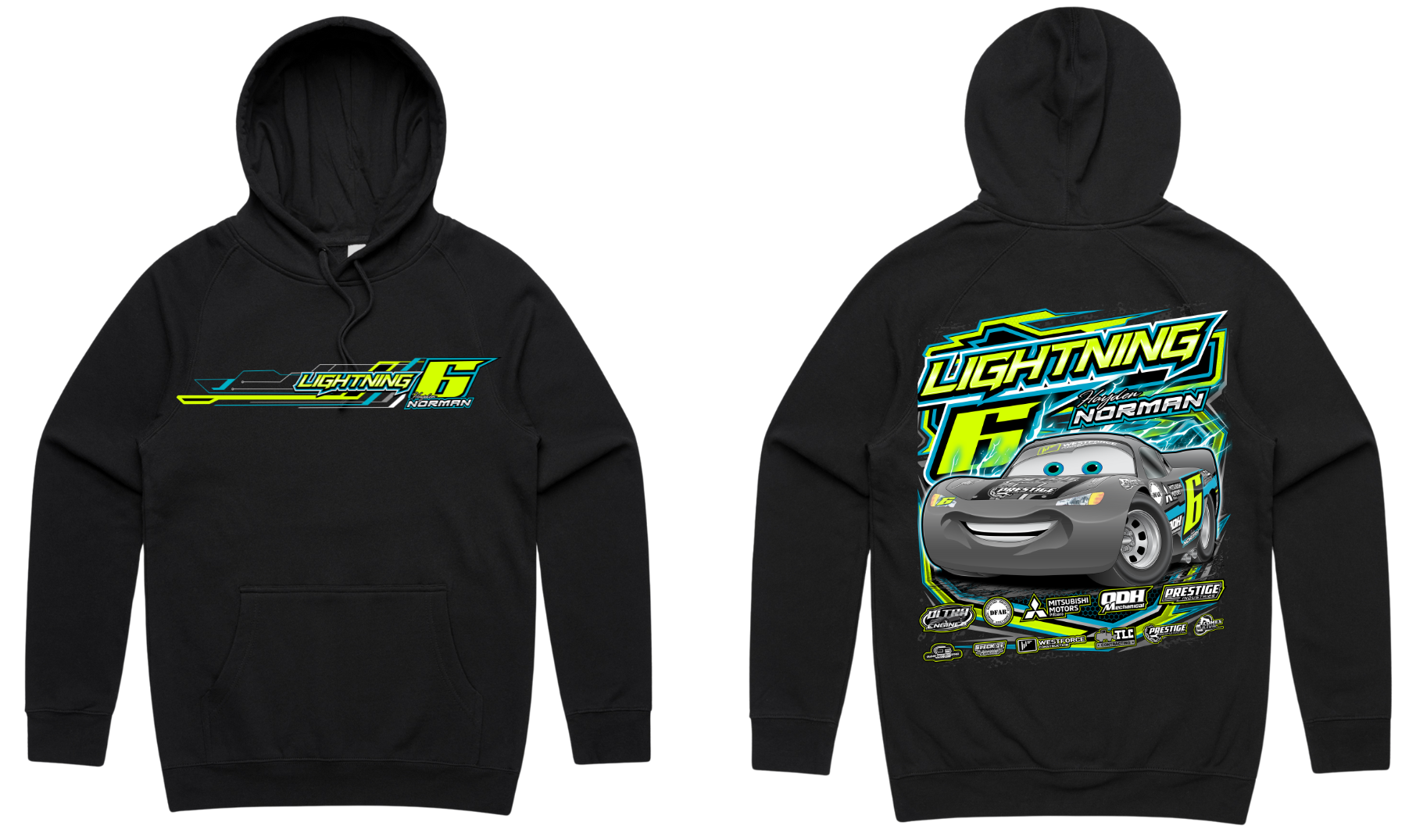 Lightning Six Hoody – Prestige Industries