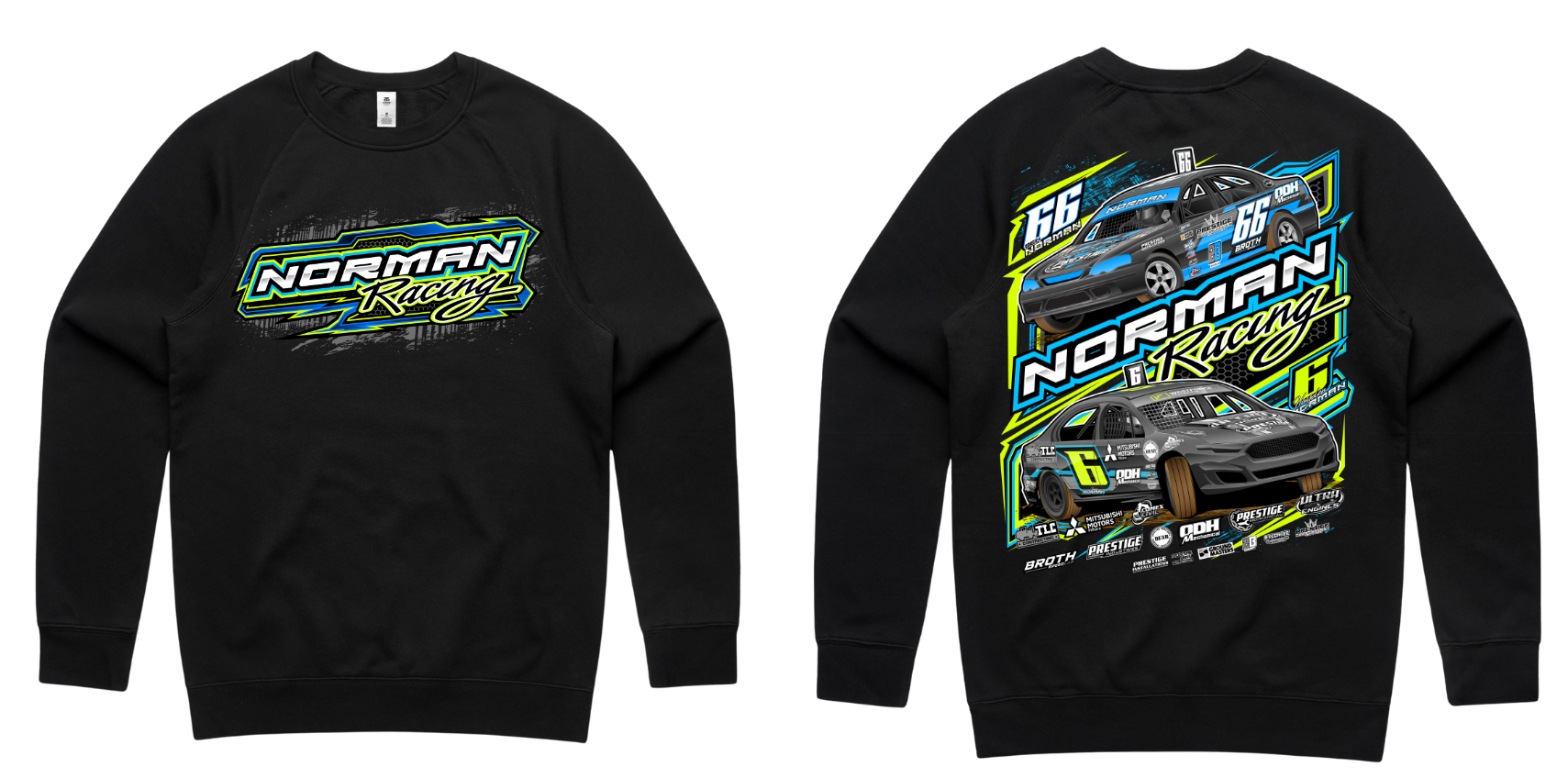 Norman Racing 25/26 Crew Neck – Prestige Industries
